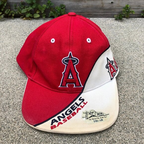 ’47 | Accessories | Vtg 47 Twins Anaheim Angels Baseball Hat Mens Retro ...